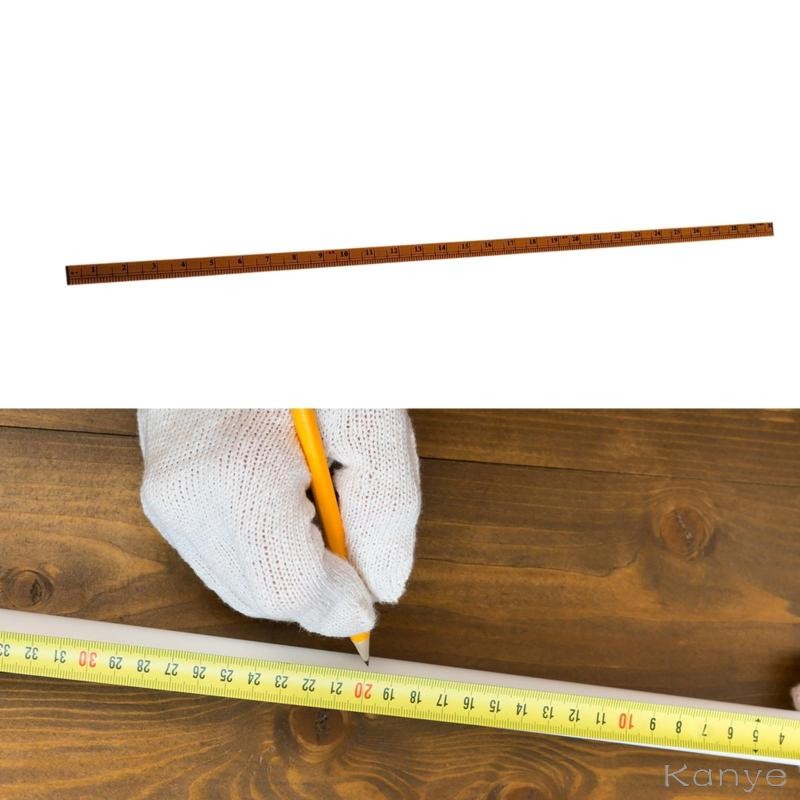 [KY] colaxi Meter Sticks Ruler 1 Metre Ruler Wooden Teaching Ruler ...