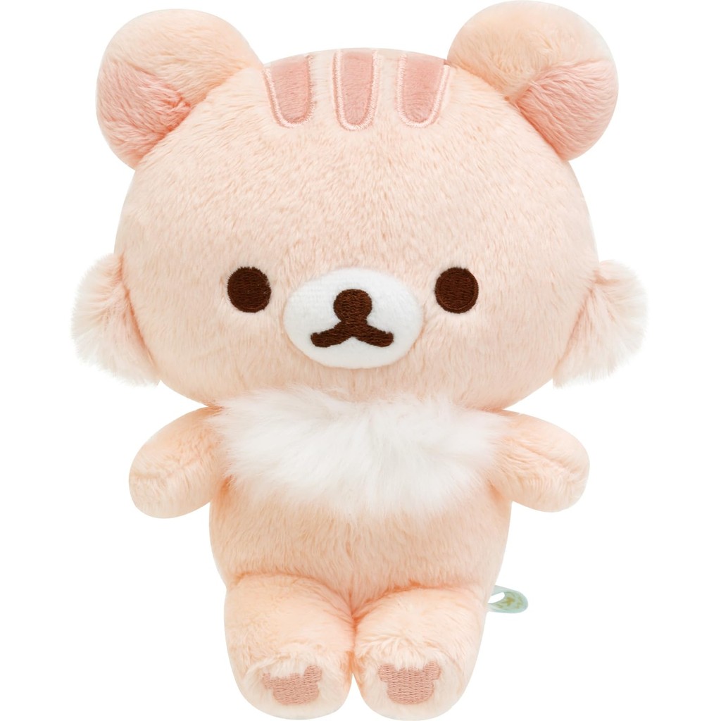 San-X Rilakkuma "Minna de Manpuku Makumaku" Kuttari Plushie S Sakura Nokoris MO65301 Size: H18 x ...