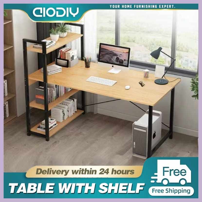 120/100cm,ex[Computer;i+Table o+qu+rI+Mp+qh+ey+Study Desk Home Office ...