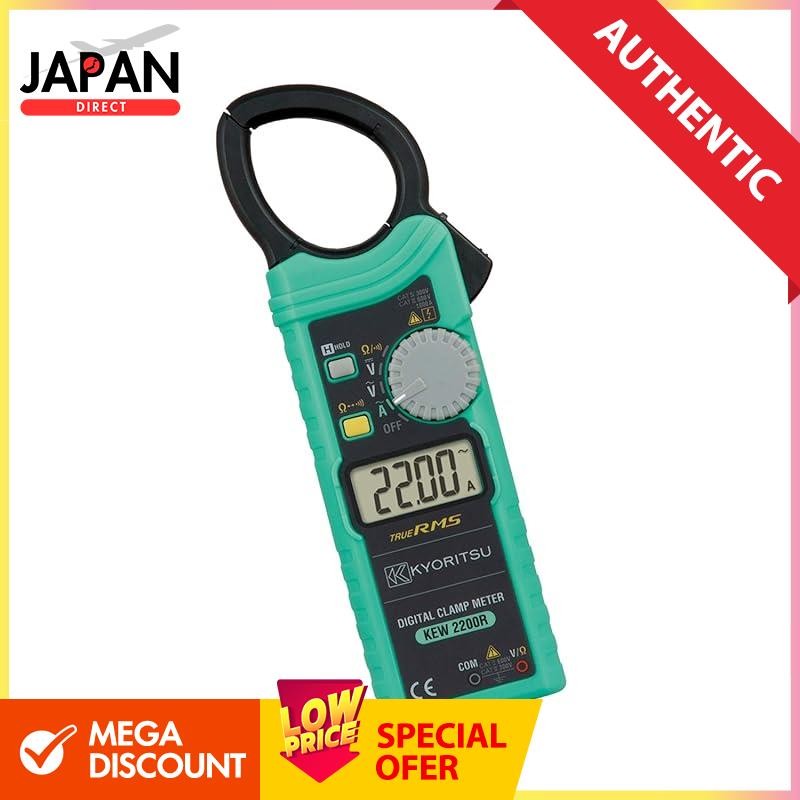 KYORITSU Clamp meter for AC current measurement, RMS type (New package ...