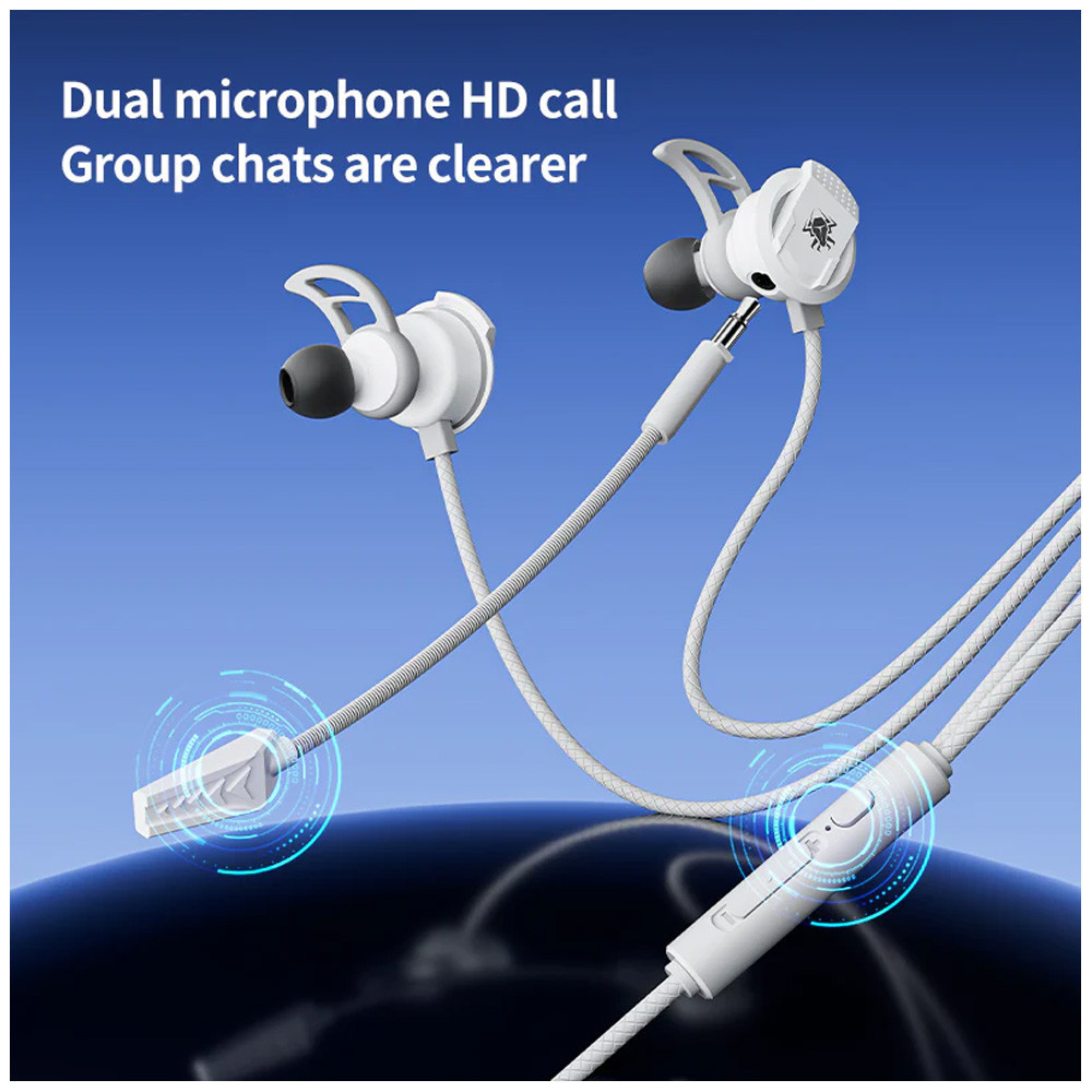 LatestGadget Plextone RX3 Pro Cyberpunk Gaming Earphones – White ...