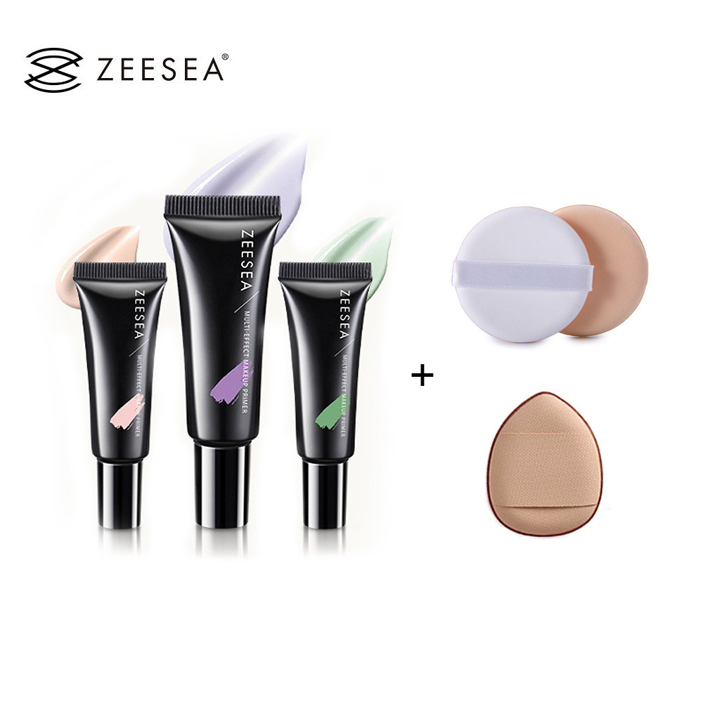 ZEESEA Primer Makeup Base 3 Color 10g Blur Pore Color Corrector ...