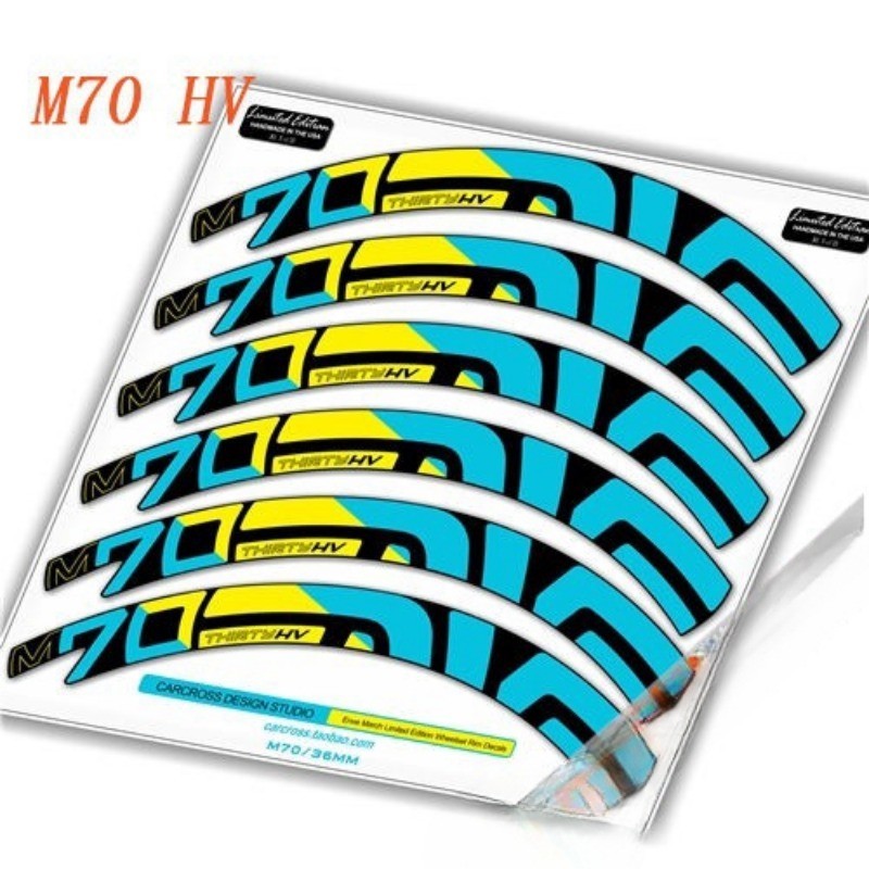 ENVE wheels set rim Stickers for MTB M70 HV yeti Santa Cruz dirt ...
