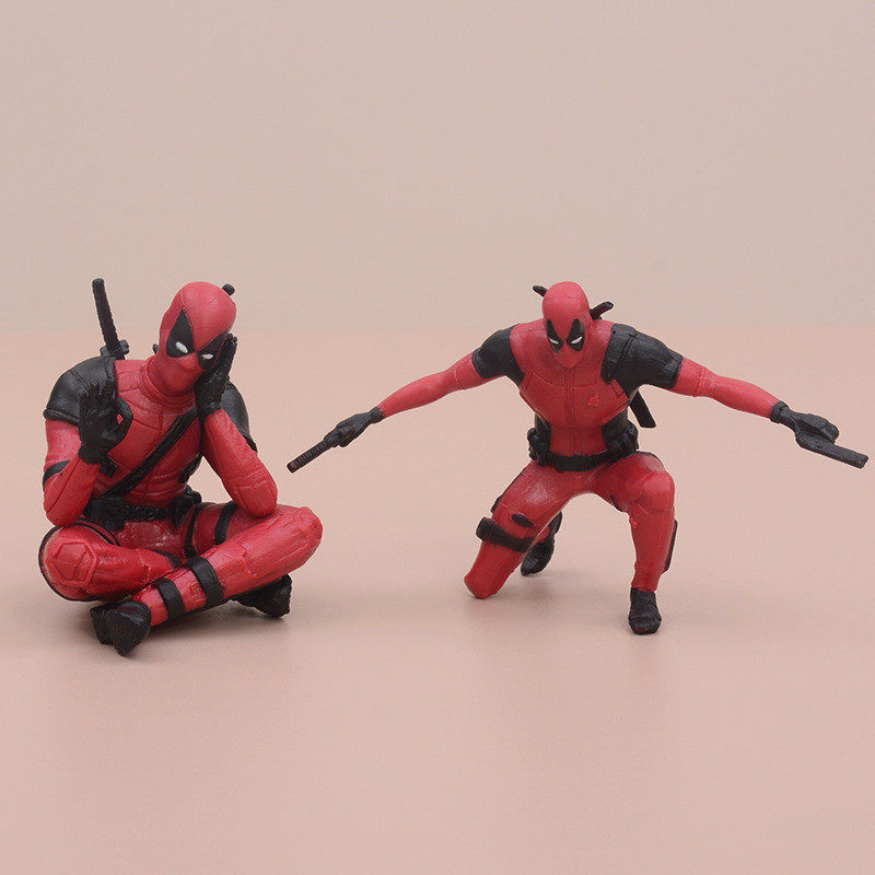 2StyleQEdition Deadpool Deadpool Sitting Posture Combat Car Deadpool ...