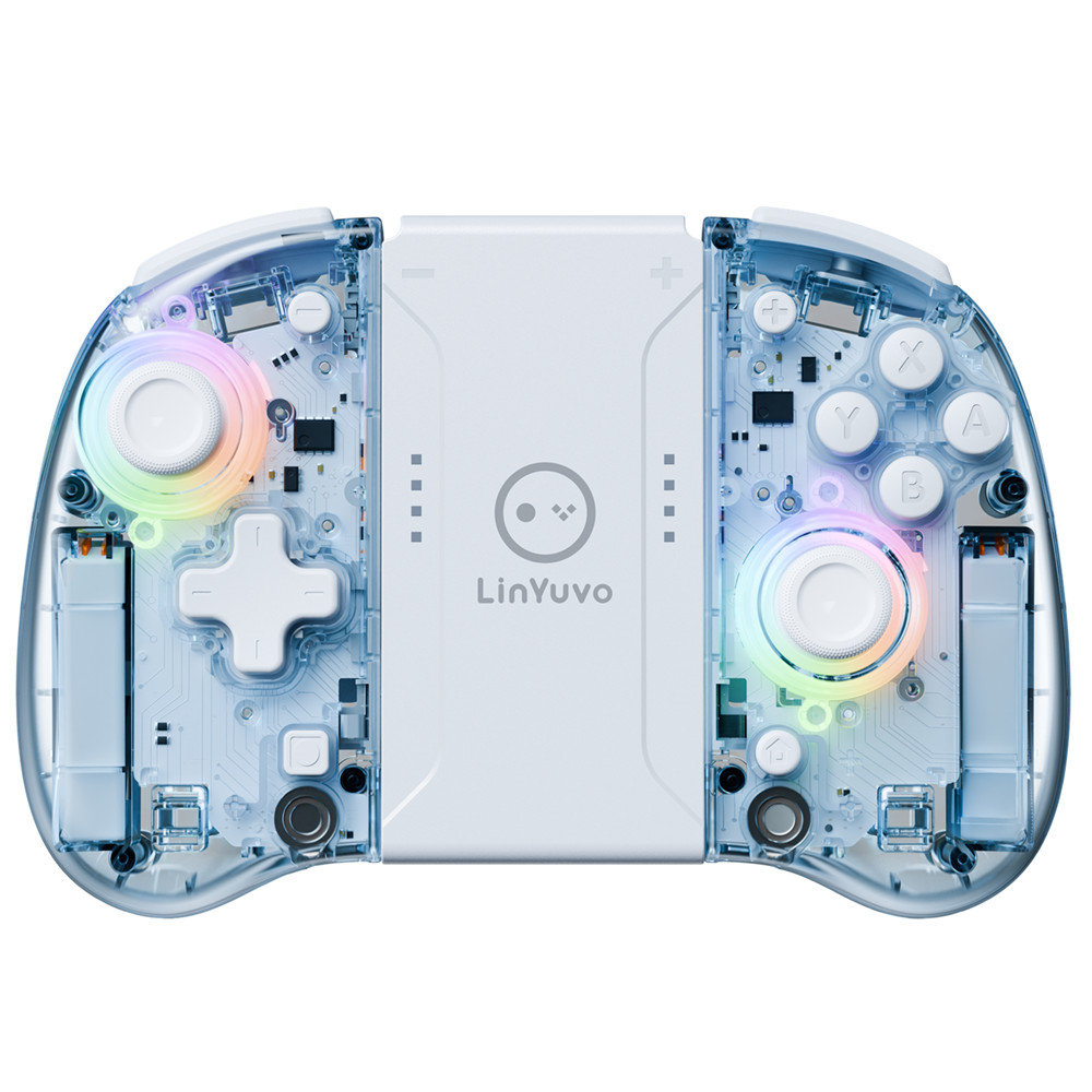 LinYuvo KS37B Meteor Light Joycons Wireless Controller for Switch/OLED ...