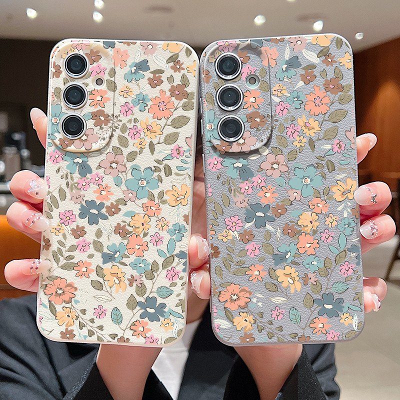 Full Screen Flowers Case For Samsung Galaxy A56 A36 A55 A35 A54 A34 A16 ...