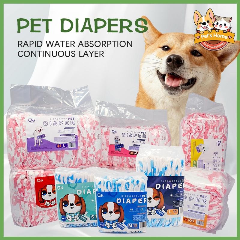 36pcs Pet Dog Diaper Diaper Female&Male Dogs and Cats Diaper Kitten ...