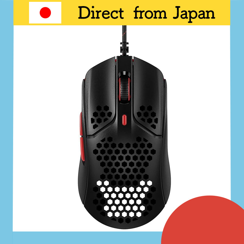 HyperX Pulsefire Haste Gaming Mouse for Gamers - Ultralight 59g Hexagon ...
