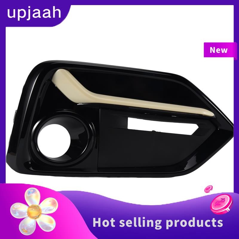 upjaah Front Bumper Fog Light Cover Trim Headlights Covers Frame Hole ...
