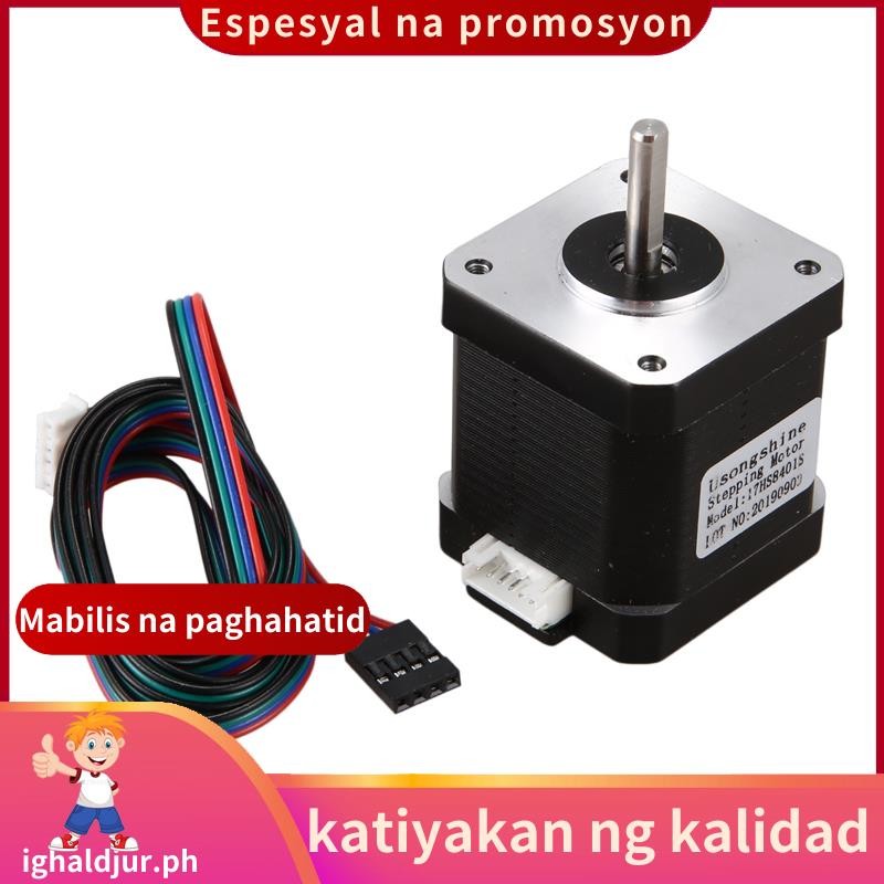 1Pcs Nema 17 Stepper Motor 48Mm Nema17 Motor 42Bygh 2A 4-Lead ...