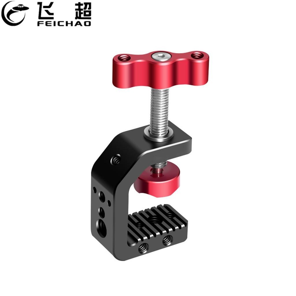FEICHAO C Clamp with 1/4 3/8 Thread Holes Aluminium Alloy Clamp for ...