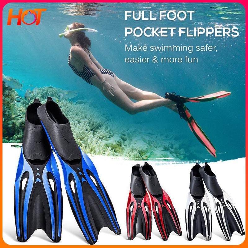 Professional Diving Flipper Foot Pins Swimming Monofin Whale Fins Scuba ...