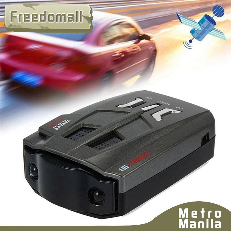 V9 Car Radar Detector Vehicle Mounted Radar Detector With 360-Degree ...
