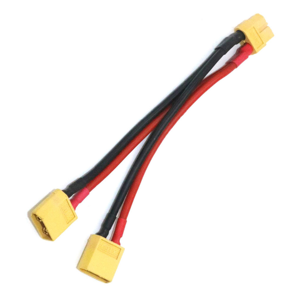 XT60 Parallel Y Harness Connector Wiring Cable Adaptor For RC Car Drone ...