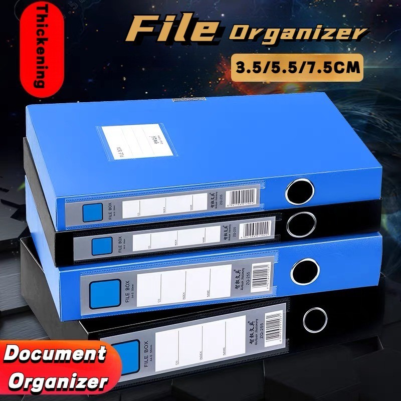 Long File Folder Box Document Organizers Document storage Office Paper ...