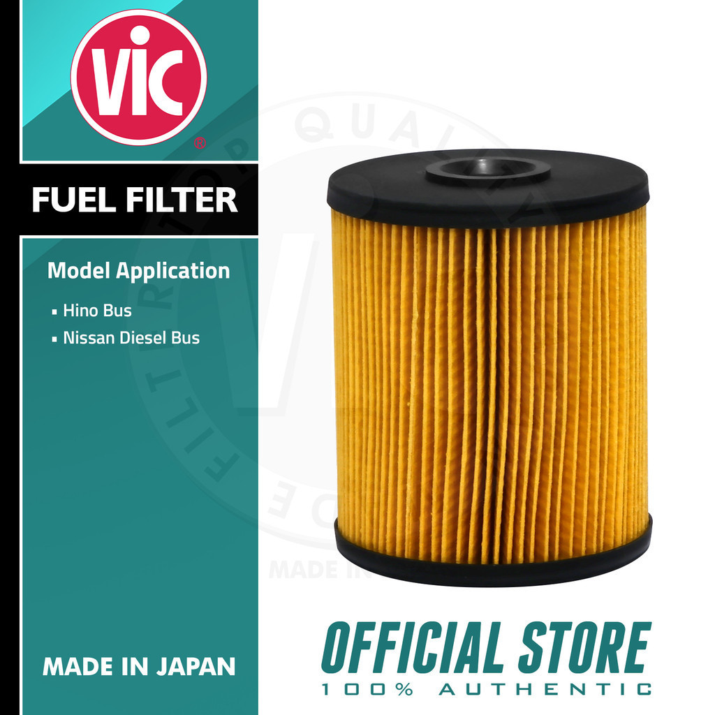 VIC Fuel Filter F-613 for Hino Bus (FE611J) | Shopee Philippines