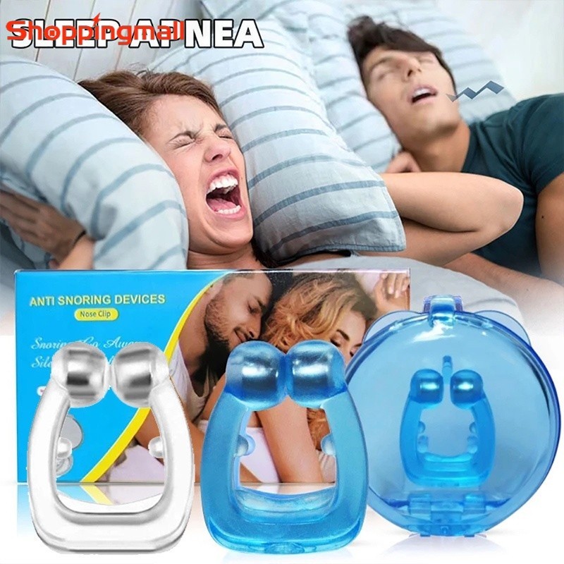 [Sunshine] Silicone Nose Clip Magnet Snore Stopper Anti Snoring Device ...