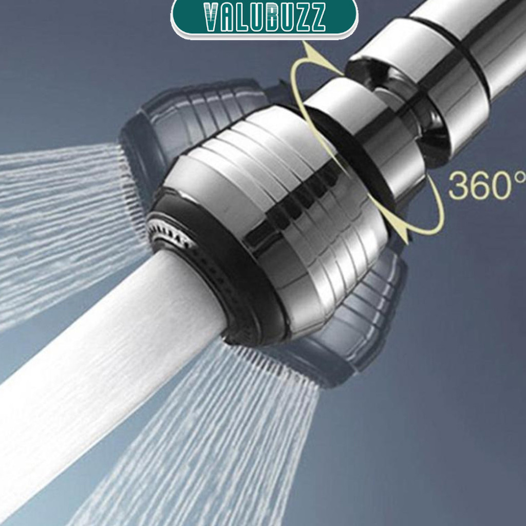 VLB 360 Degree Water Saving Tap Adjustable Water Filter Diffuser Shower ...