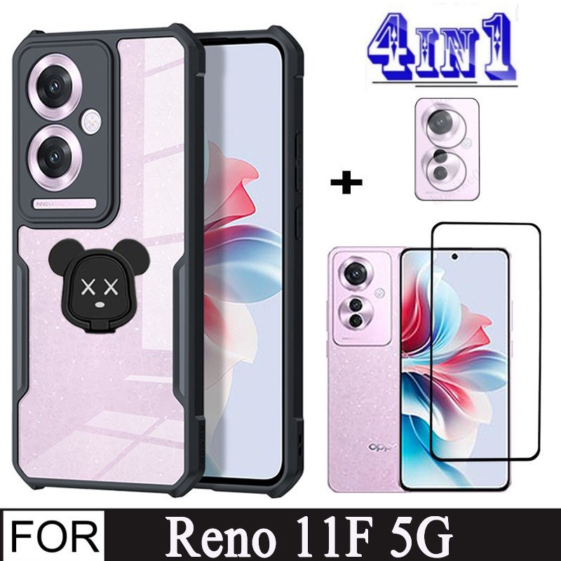 4In1 Reno 11F 5G Shockproof Phone Case for OPPO Reno 11 F 5G 10 8T 8Z 8 ...