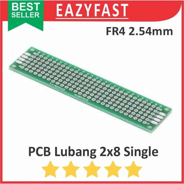 Ic Hole PCB 2x8 2x8cm Single Layer Perforated Point Matrix Fiber FR4 ...