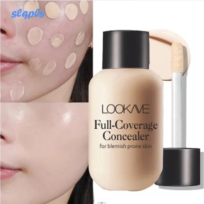 Matte Liquid Concealer Waterproof Makeup Face Foundation Cream Cover ...