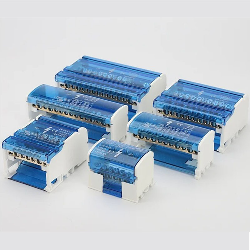 Din Rail Terminal Blocks Screw Modular Power Distribution box Block Box ...