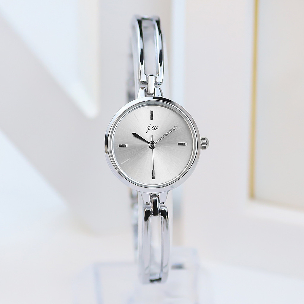Minimalist circular watch, niche high-end alloy women's watch | Shopee ...