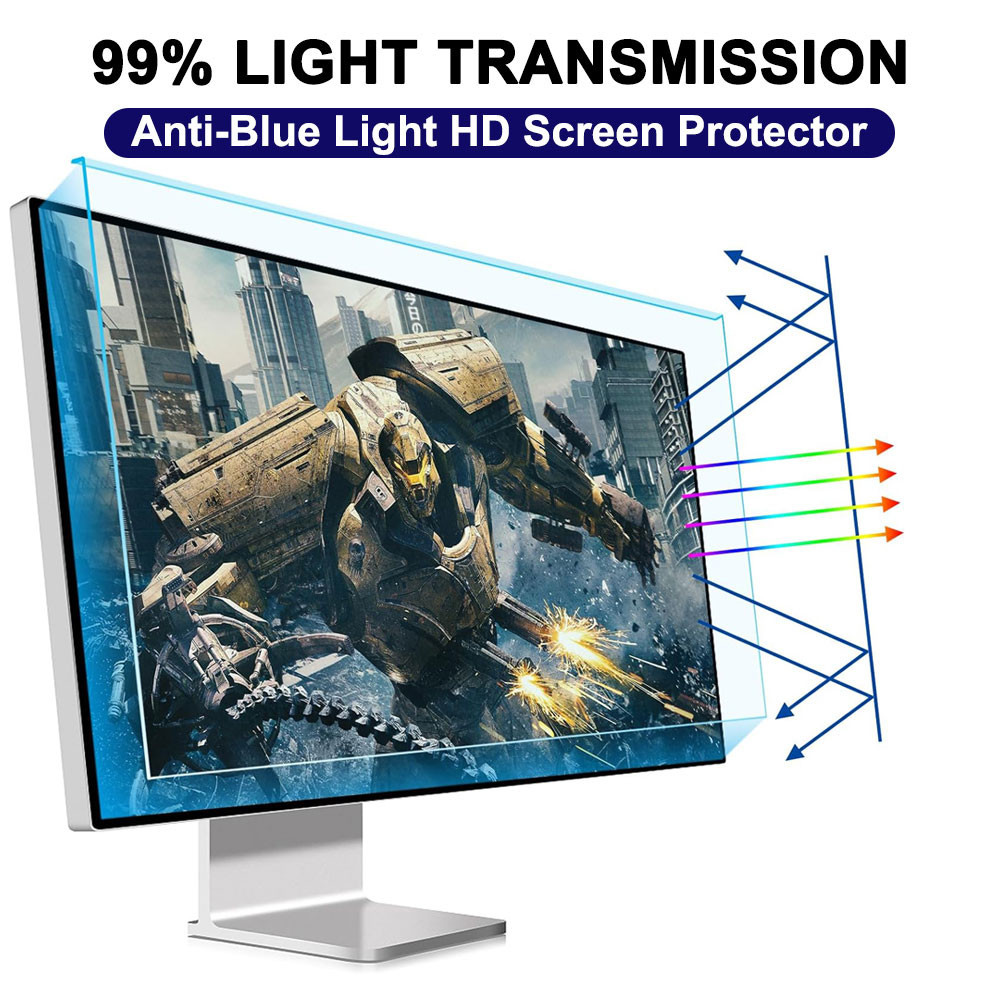 14-27Inch Hanging Blue Light Blocking Anti-Blue Light Filter for ...