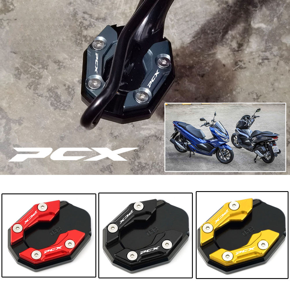 2023 New Fit For Honda PCX 160 150 125 PCX150 PCX160 PCX125 Motorcycle CNC Side Stand Enlarger ...