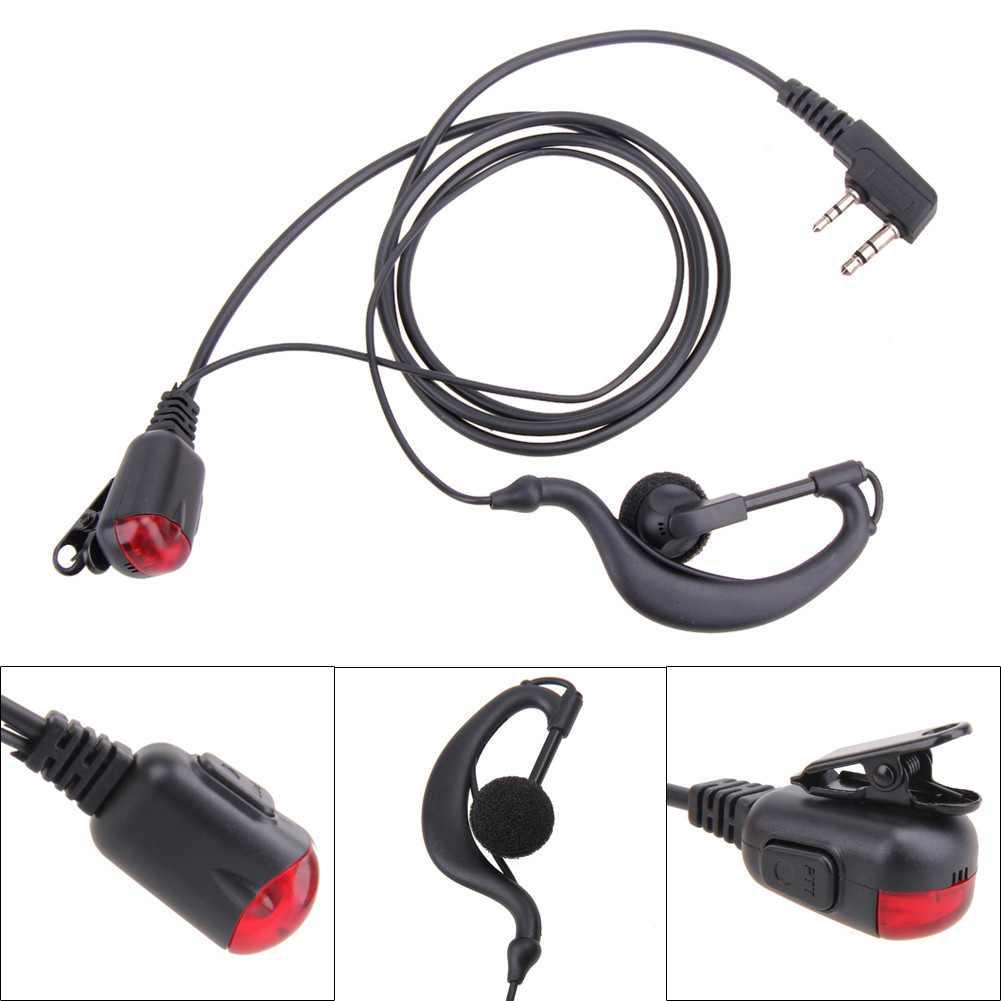 [bigbag.ph] 2Pin Walkie Talkie Headset Privacy Earphone Earpiece ...