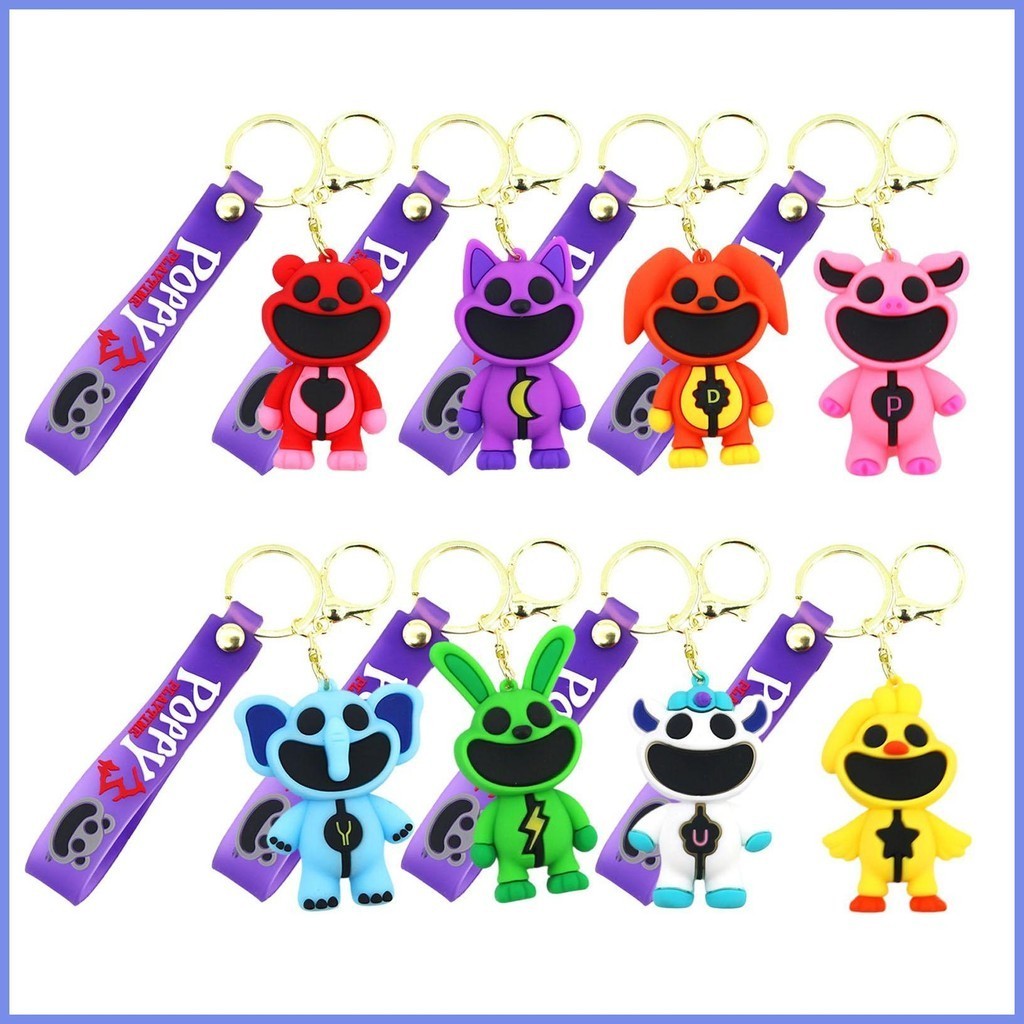 New Poppy Playtime Smiling Critters Keychain Pendant Exquisite Presents ...