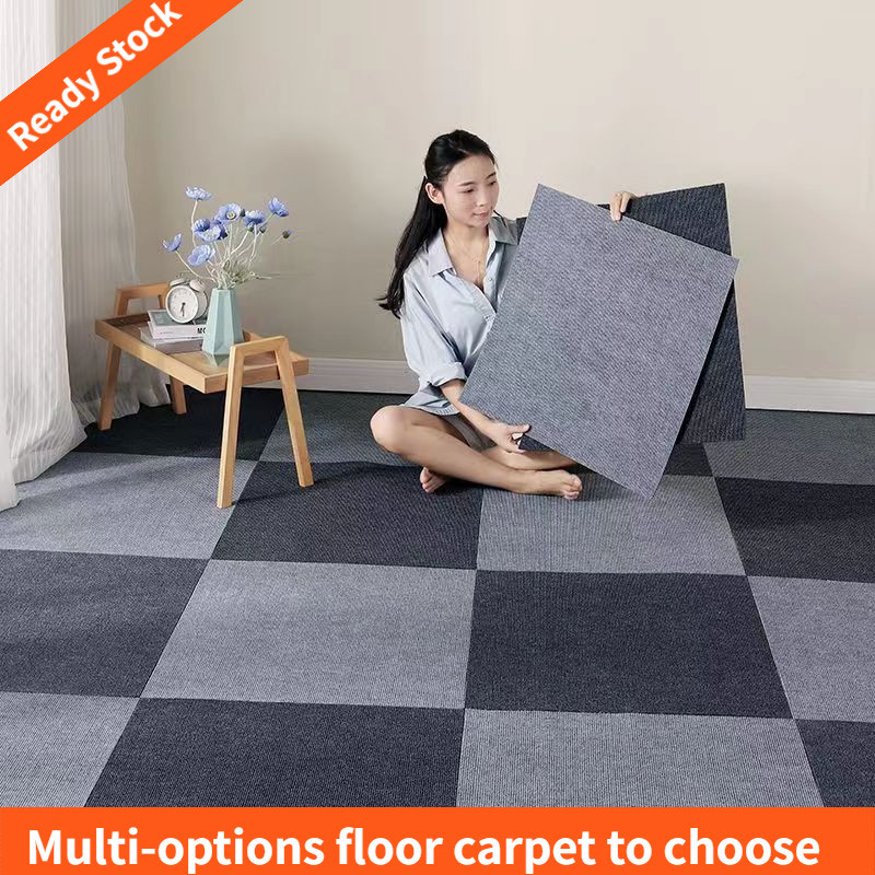 Aadhesive Floor Sticker Thickened Carpet Floor Mat Living Room Bedroom ...