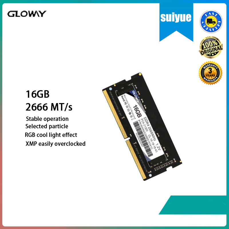 Gloway General 16GB DDR4 2666 Notebook Memory Module | Shopee Philippines