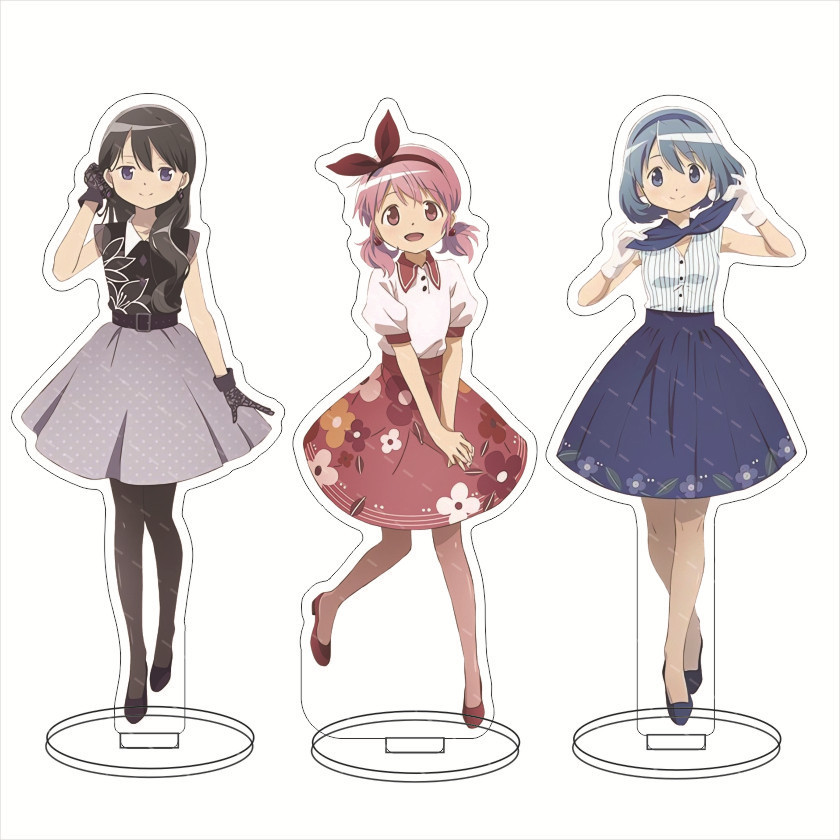 Puella magi madoka magica Acrylic Standee Kirigami Yumemito Xiaomei Yan ...