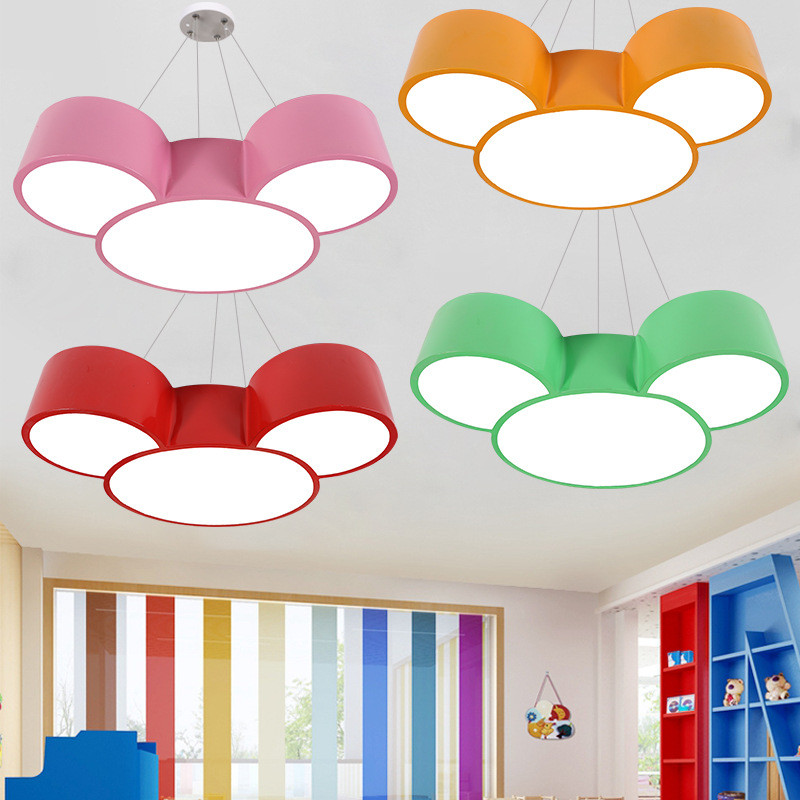 Kindergarten Cartoon Lamp Creative LED Ceiling Light for Classroom ...