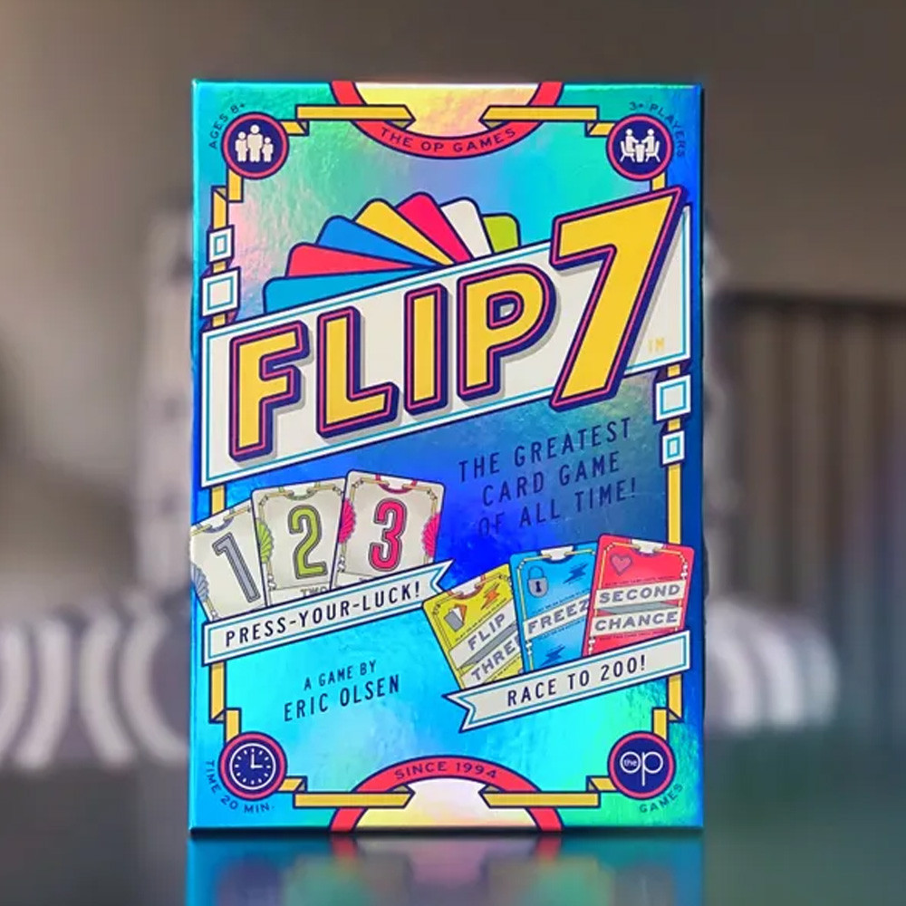 Card Game Flip 7 Luck Strategy Game Fast-Paced Addictive Card Game ...