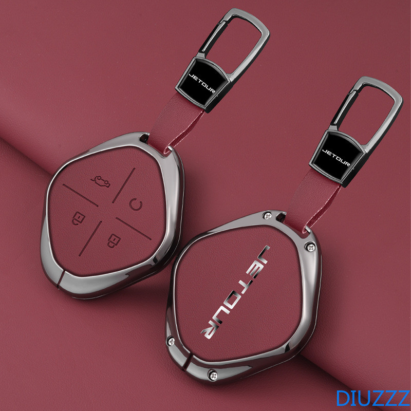 Metal Car Remote Key Cover Case for Chery Jetour Dashing X-1 Plus DTC ...