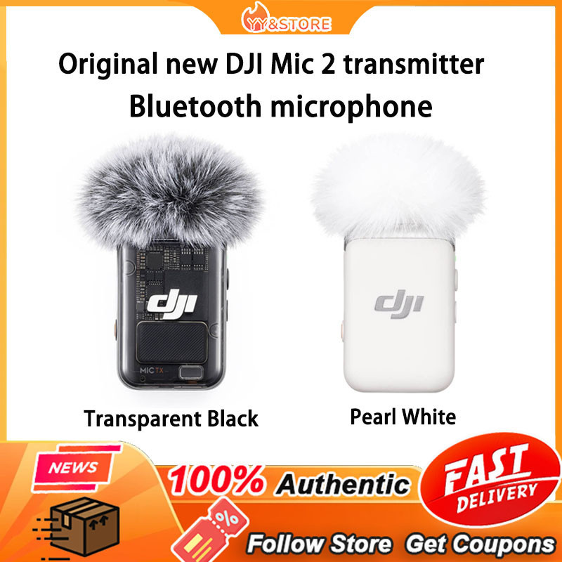 Original Dji Mic Mini Wireless Microphone Collar Style Intelligent ...
