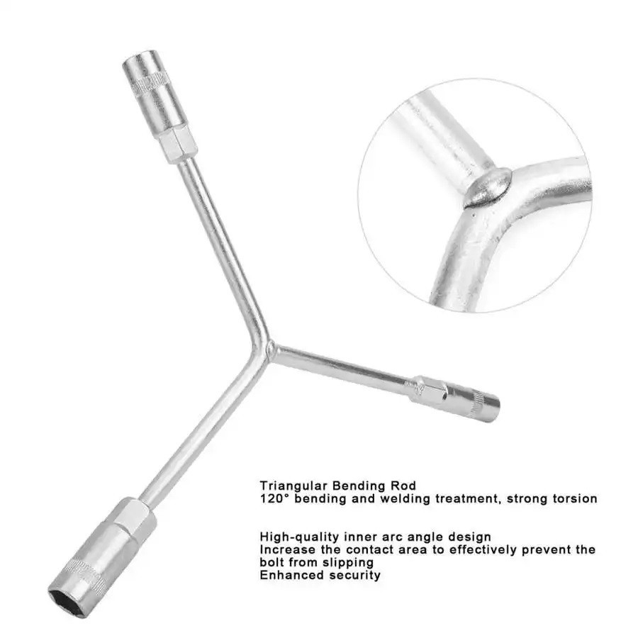Y Wrench Tool Socket 3 Way Hexagon Spanner Car Motor Tools 8x10x12mm ...