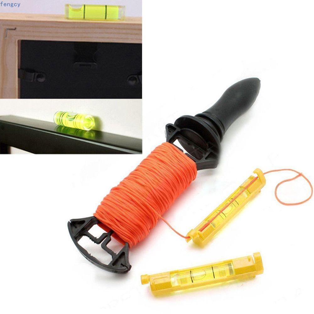 FENGCY Hanging Spirit Level Photo Frame Mini Wire Cord String Bubble ...