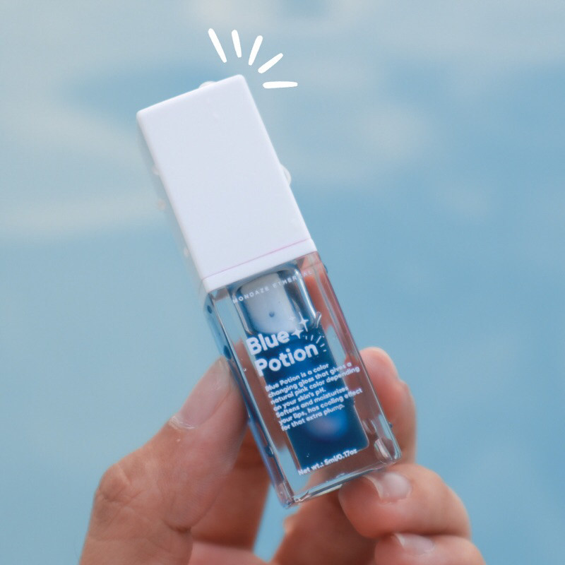 ♞MONDAZE BLUE POTION - COLOR CHANGING LIP GLOSS | Shopee Philippines