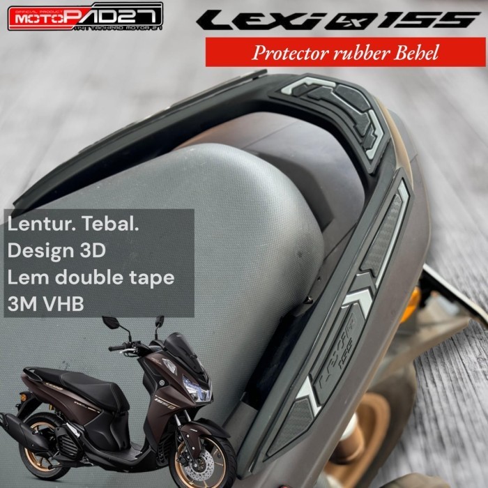 Lexi Lx 155 - Rear Stirrup Body Sticker Lexi Lx 155 Rubber Motopad27 ...