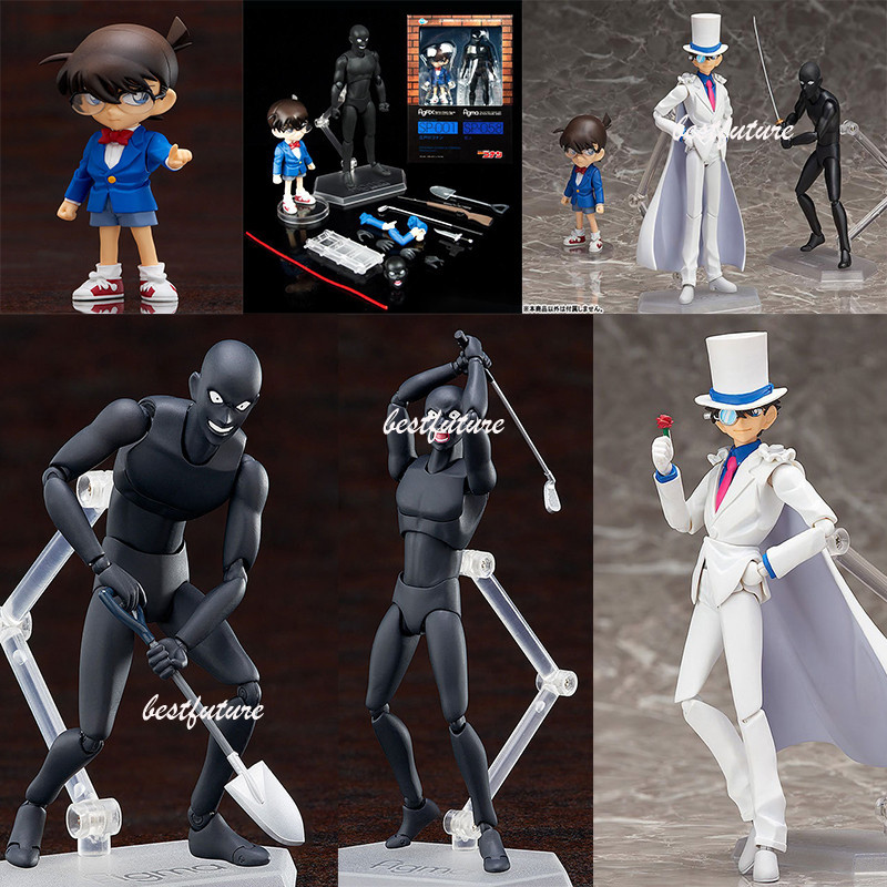 Detective Conan FigFIX Conan Edogawa Figma Kaitou Kiddo Articulado ...