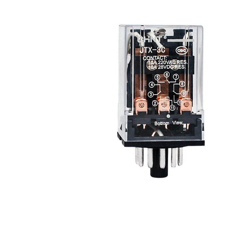 Chint small relay high power electromagnetic relay without base JTX-3C ... Chint small relay high power electromagnetic relay without base JTX-3C ...