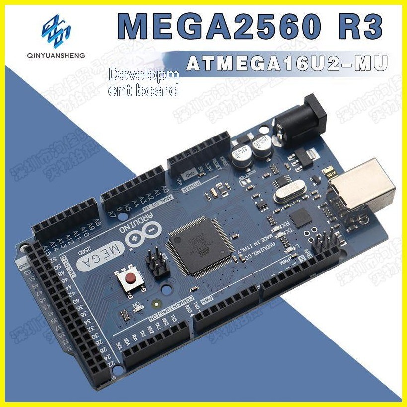 ∈ MEGA2560 R3 Development Board (2012 New Version, ATMEGA16U2, Official Version) | Shopee ...