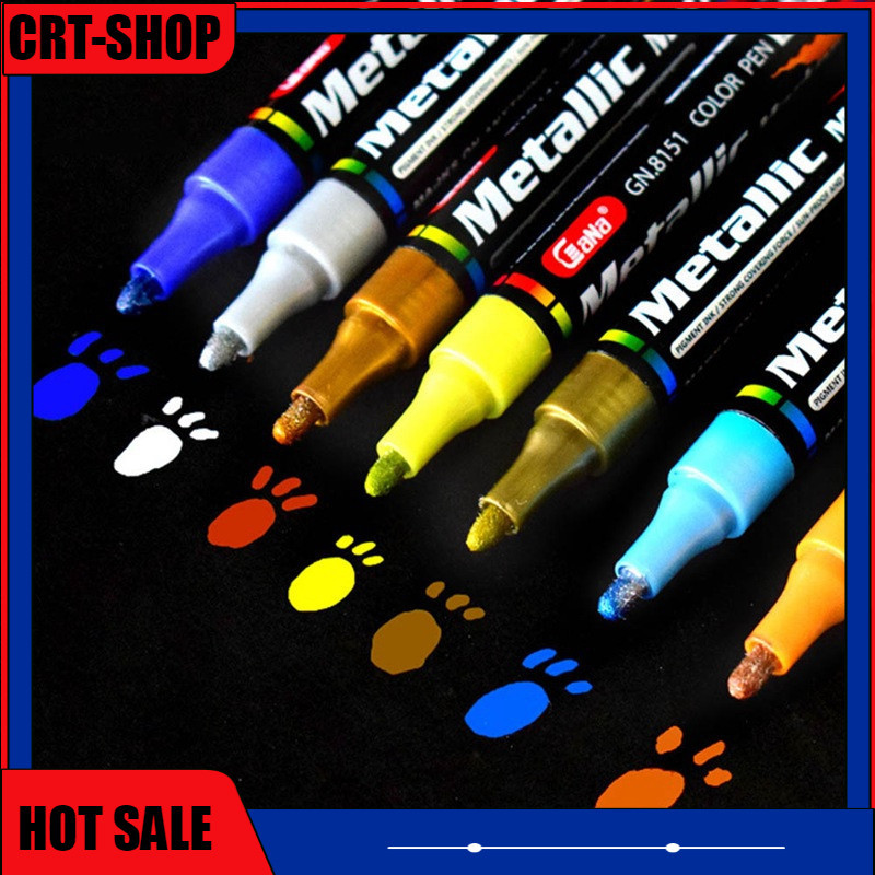 [CRT] COD Japan Colorful Waterproof Permanent Paint Marker Pen For Car ...