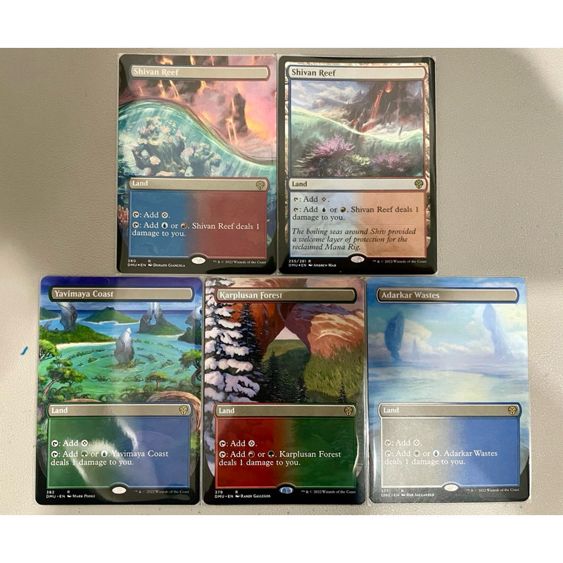 MTG:Dominaria United (DMU) Land Card (Foil, Borderless) | Shopee ...