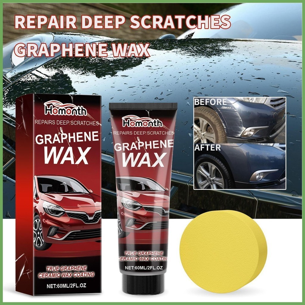 Car Paint Scratch Repair Auto Scratch Renew Wax Graphene-Infused Car ...