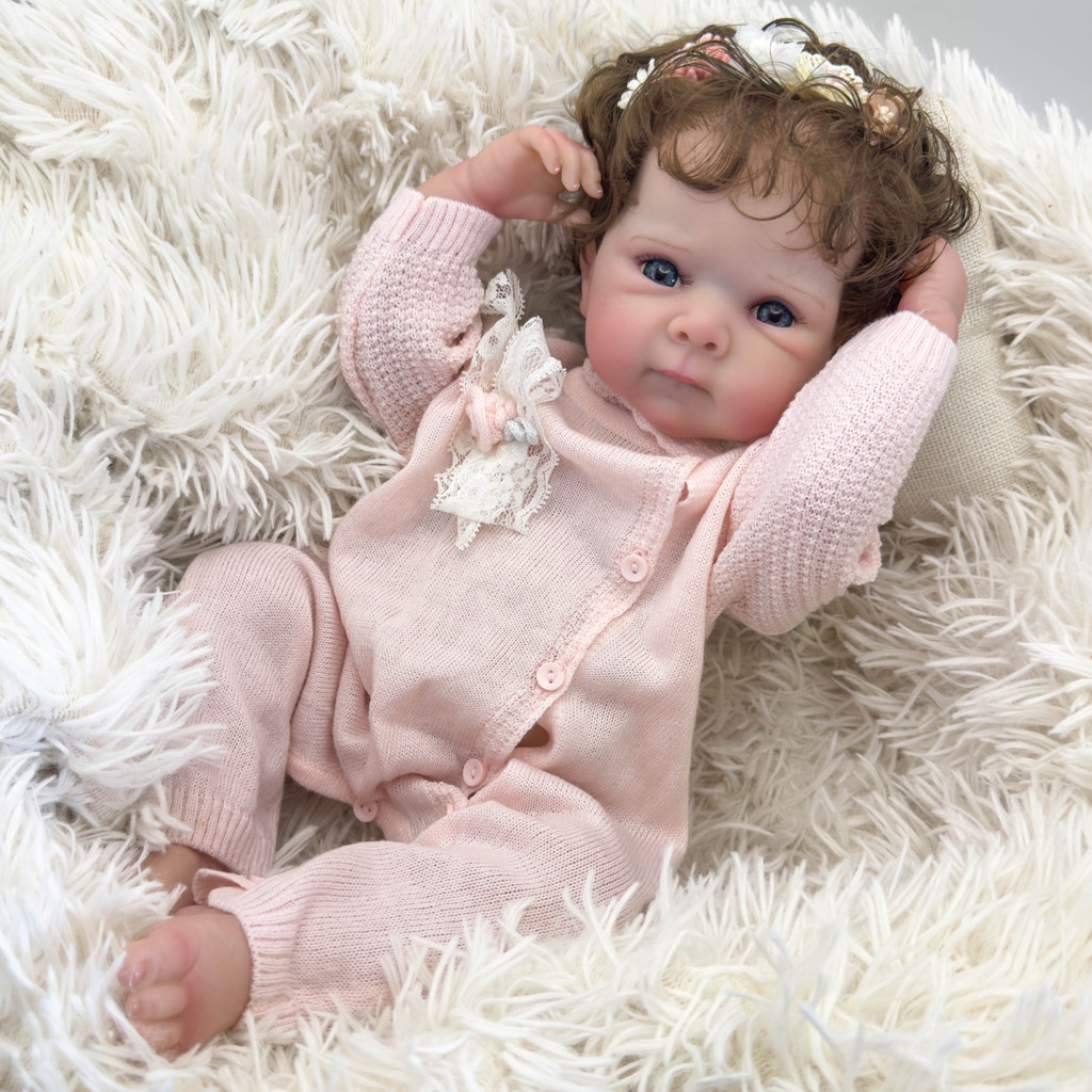 19Inch Full Body Bettie Collectible Art Doll Soft Silicone Bebe Doll ...