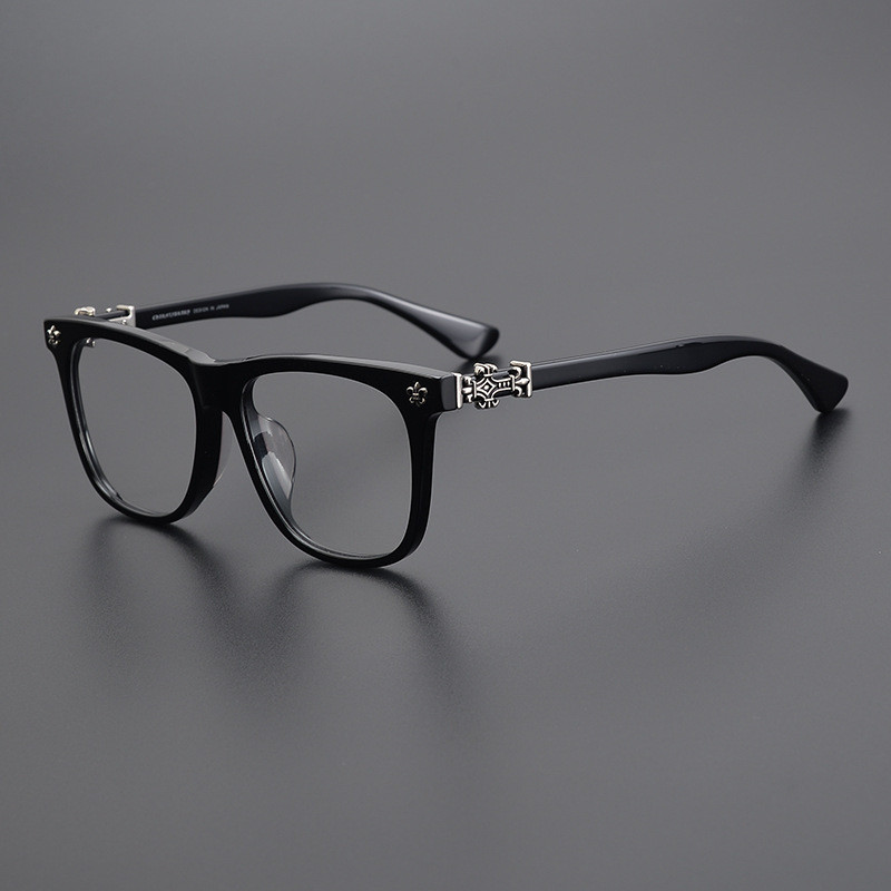 Chrome Hearts Vintage with Large Rims Big Face with Myopia Glasses ...
